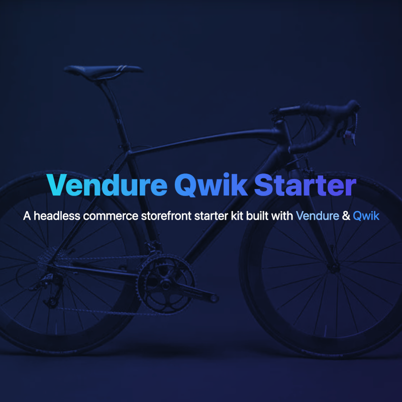 Vendure Qwik Storefront Vendure Qwik Storefront